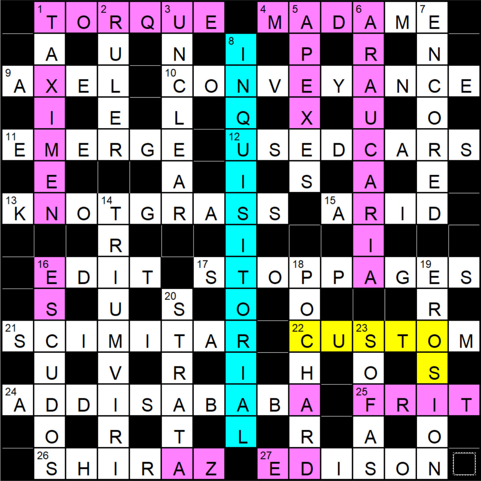 Guardian Prize 29613 / Brendan – Fifteensquared